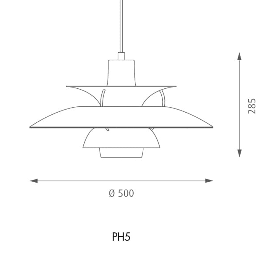 Louis Poulsen PH 5 - classic white - LiD Design